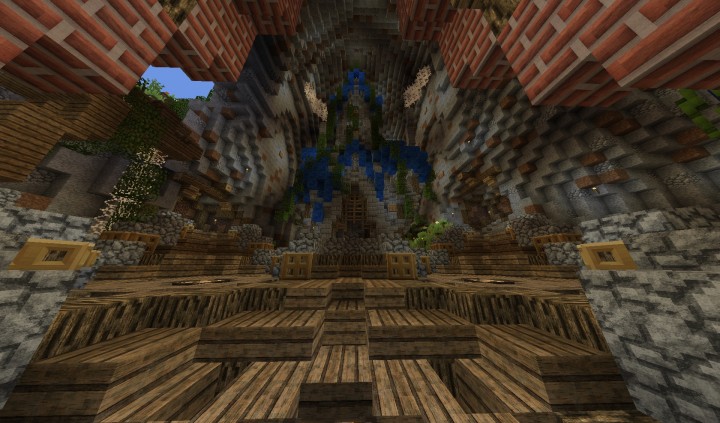 Medieval Cave Hub for RambleGames | Built by Valgonir Minecraft Map