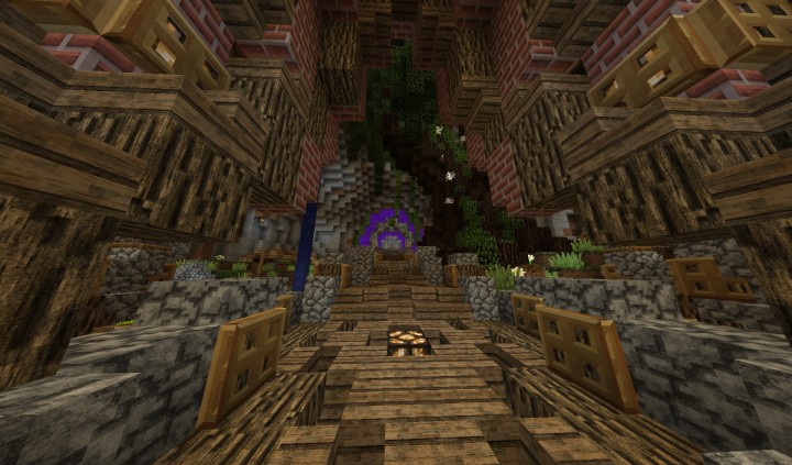 Medieval Cave Hub for RambleGames | Built by Valgonir Minecraft Map