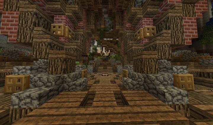 Medieval Cave Hub for RambleGames | Built by Valgonir Minecraft Map