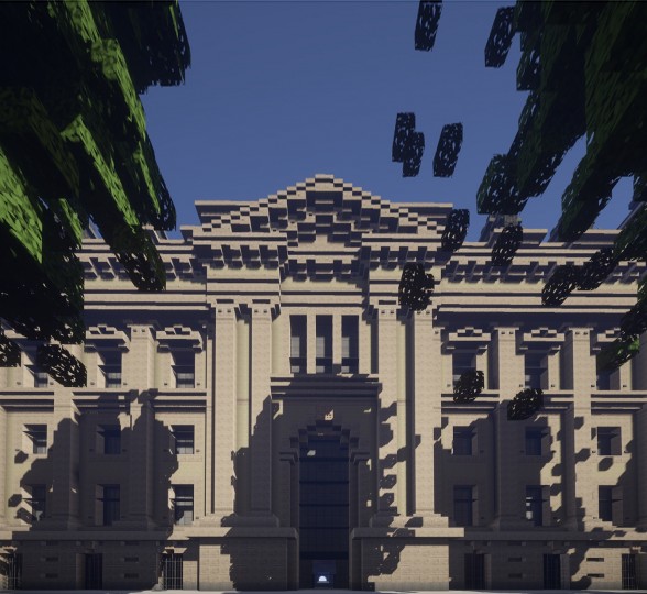 Reichstagsgebäude - German Parliament Berlin Minecraft Map