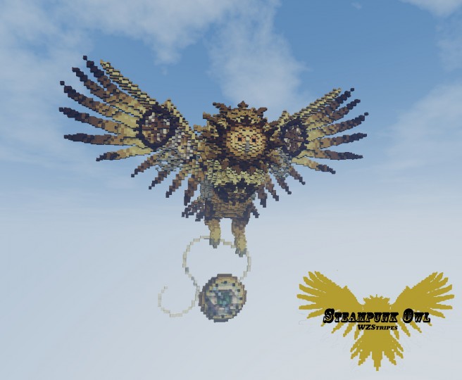 Steampunk Owl Minecraft Map