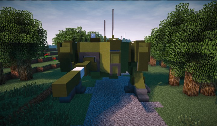 M31A1 “Grant” Medium Mech Minecraft Map