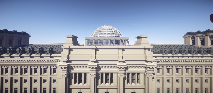 Reichstagsgebäude - German Parliament Berlin Minecraft Map