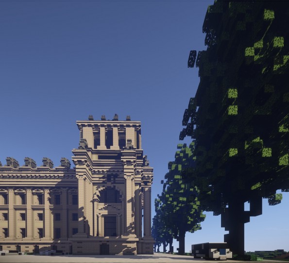 Reichstagsgebäude - German Parliament Berlin Minecraft Map