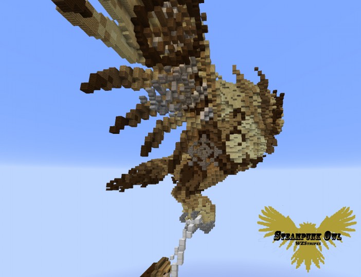 Steampunk Owl Minecraft Map