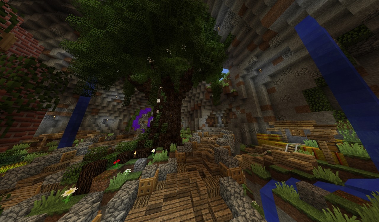 Medieval Cave Hub for RambleGames | Built by Valgonir Minecraft Map