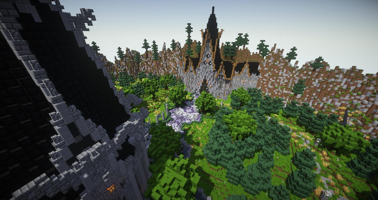 Galaxy-Craft Hub Minecraft Map