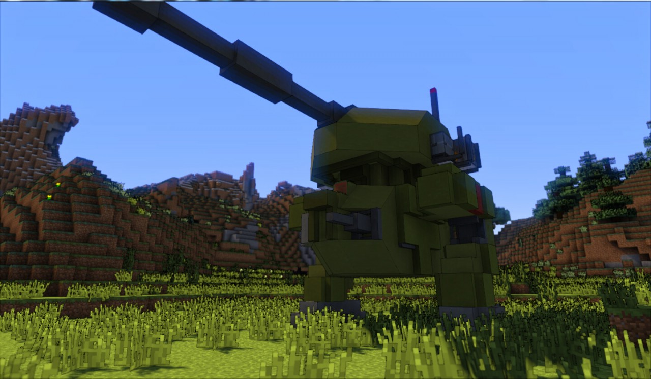 59 式 “改"Medium battle mech Minecraft Map