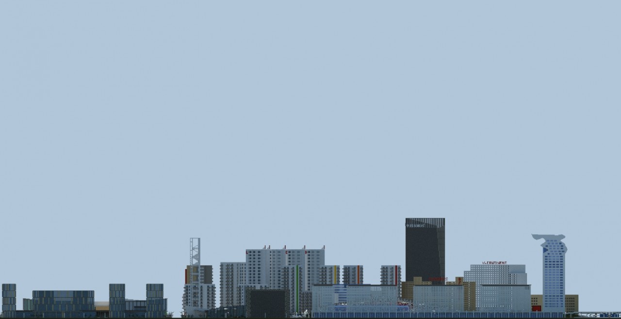Beijing Residential Area (1:1 Scale) Minecraft Map