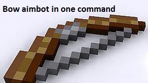 Bow Aimbot in one command Minecraft Map