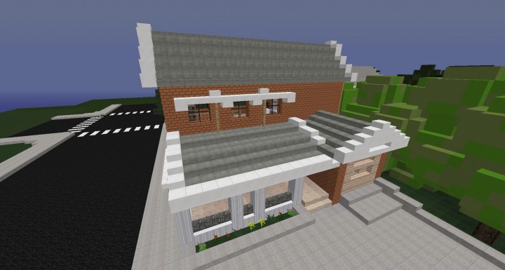 Port Ray Builds | British House? | #10 Minecraft Map