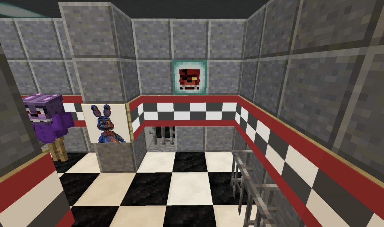 Fazbear's Fright: The Horror Attraction Minecraft Map