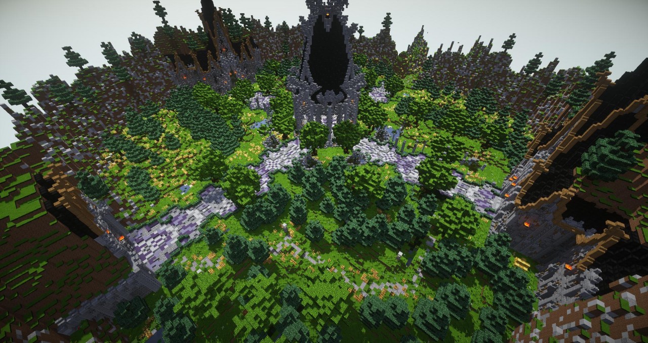 Galaxy-Craft Hub Minecraft Map