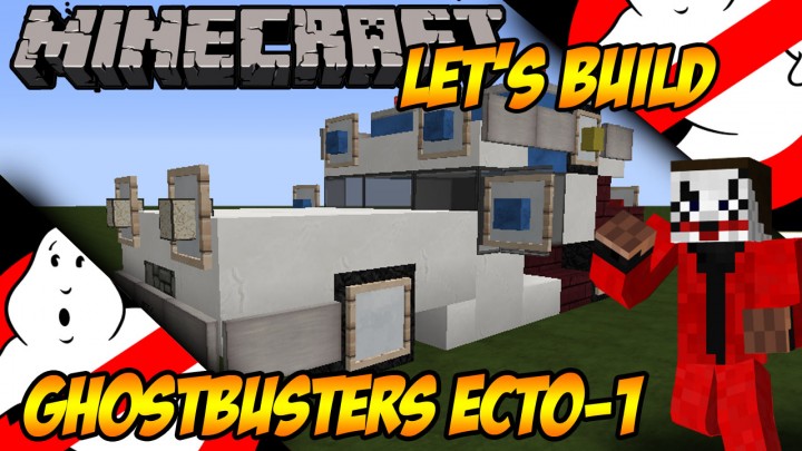 Ghostbusters Ecto-1 Minecraft Map