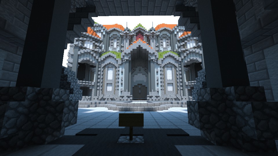Minecraft Server Hub / Spawn Minecraft Map