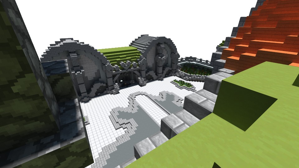 Minecraft Server Hub / Spawn Minecraft Map