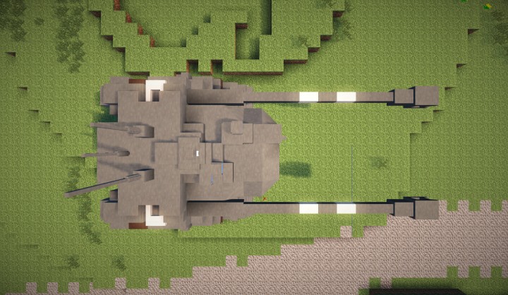 PanzerKampfläufer VI-E “Jagdtiger” Heavy Mech Minecraft Map