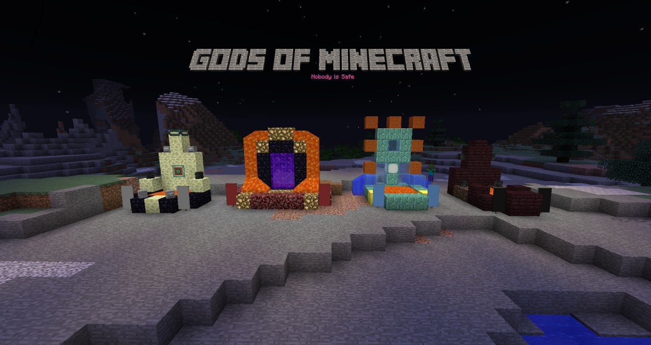 Gods of Minecraft Minecraft Map