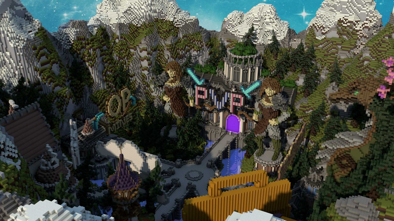 Some cool creations I made. Minecraft Map