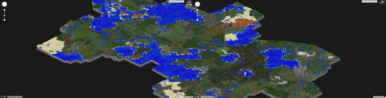 Roads in Minecraft Minecraft Map