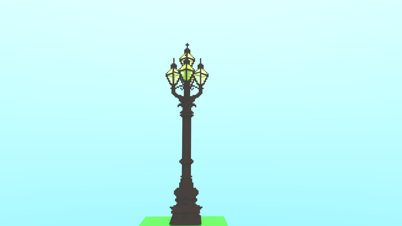 Classic Lamp Post Minecraft Map