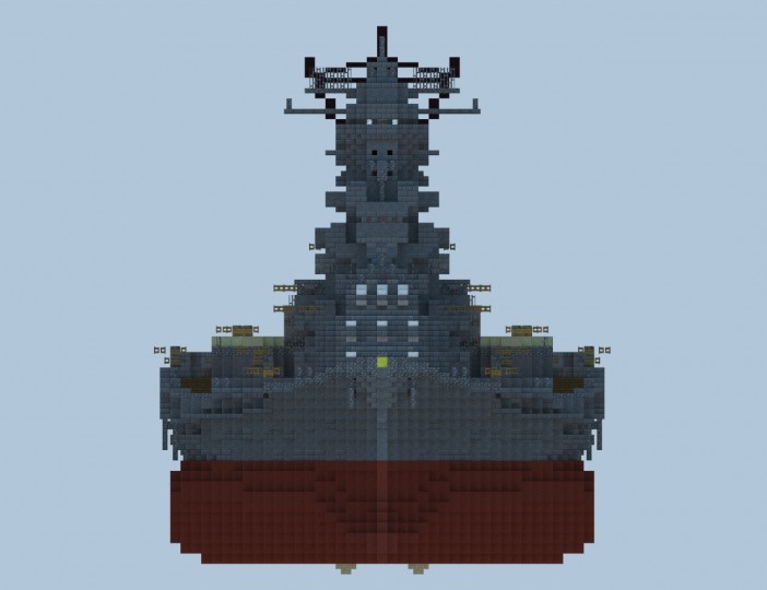 IJN Musashi Minecraft Map