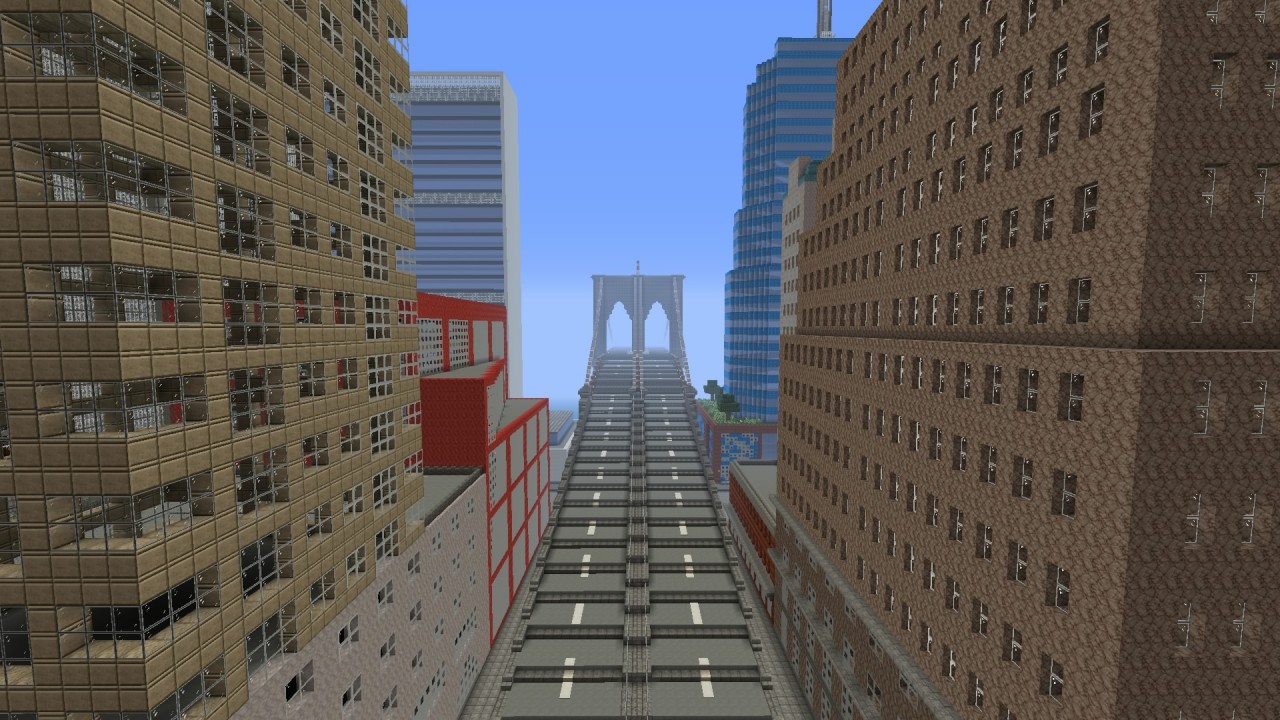 Brooklyn Bridge | Capital CIty PS4 Minecraft Map