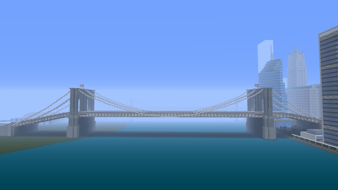 Brooklyn Bridge | Capital CIty PS4 Minecraft Map