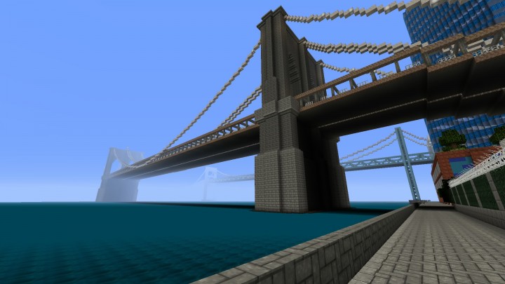 Brooklyn Bridge | Capital CIty PS4 Minecraft Map