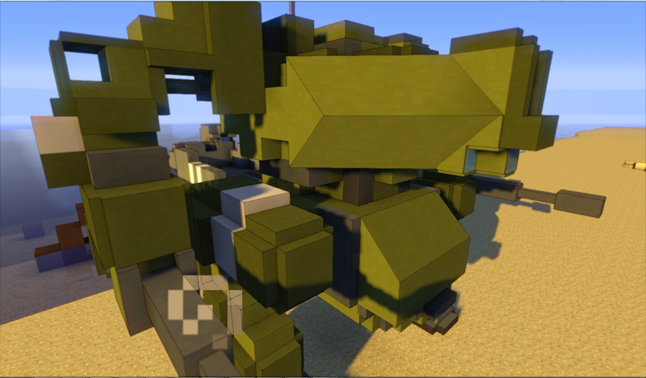 M46A2 “Pershing” Heavy mech Minecraft Map