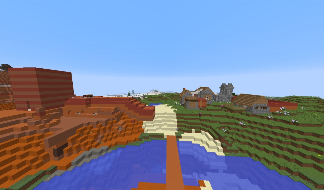 New world Minecraft Map