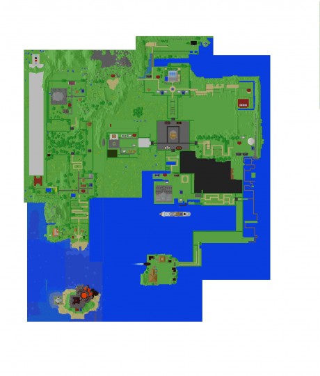 Pokemon Kanto Region (WIP-interpretation) Minecraft Map