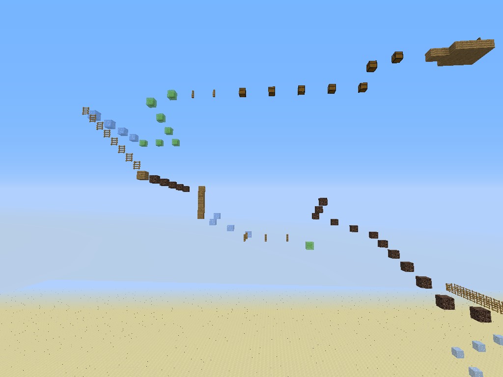 Mini parkour map 1 Minecraft Map