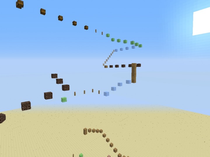 Mini parkour map 1 Minecraft Map