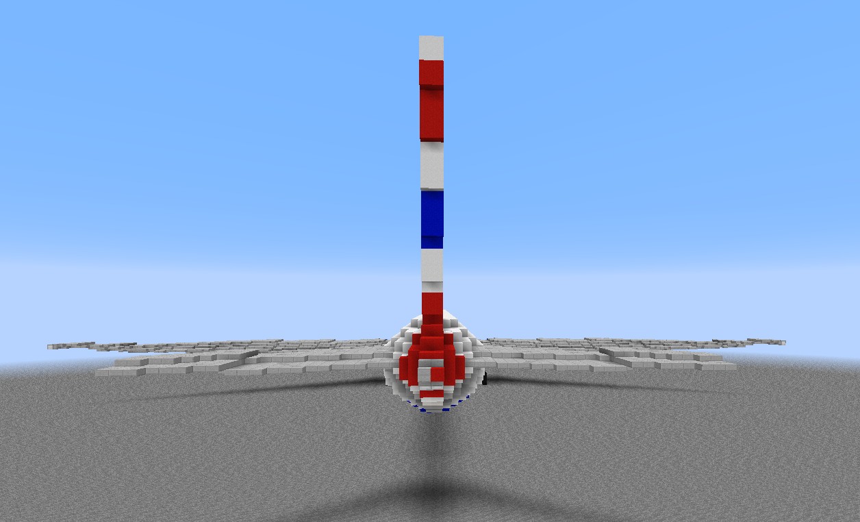 Boeing 777-300ER British Airways Minecraft Map