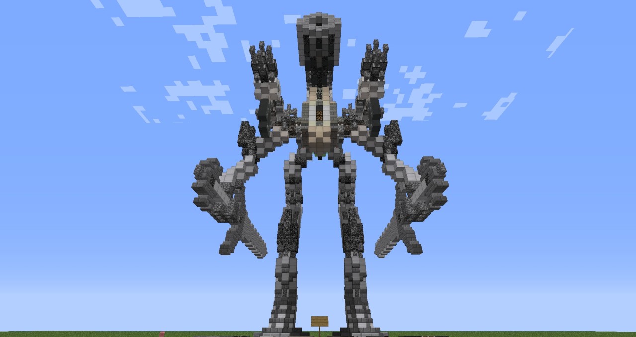 Mega Robot Warrior \ Minecraft Map