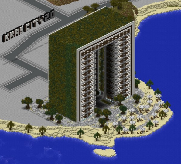 Beach Hotel Minecraft Map