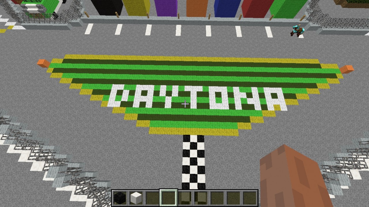NASCAR Daytona (No Stands) Minecraft Map