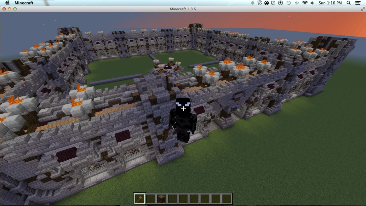 medieval Castle spawn Minecraft Map