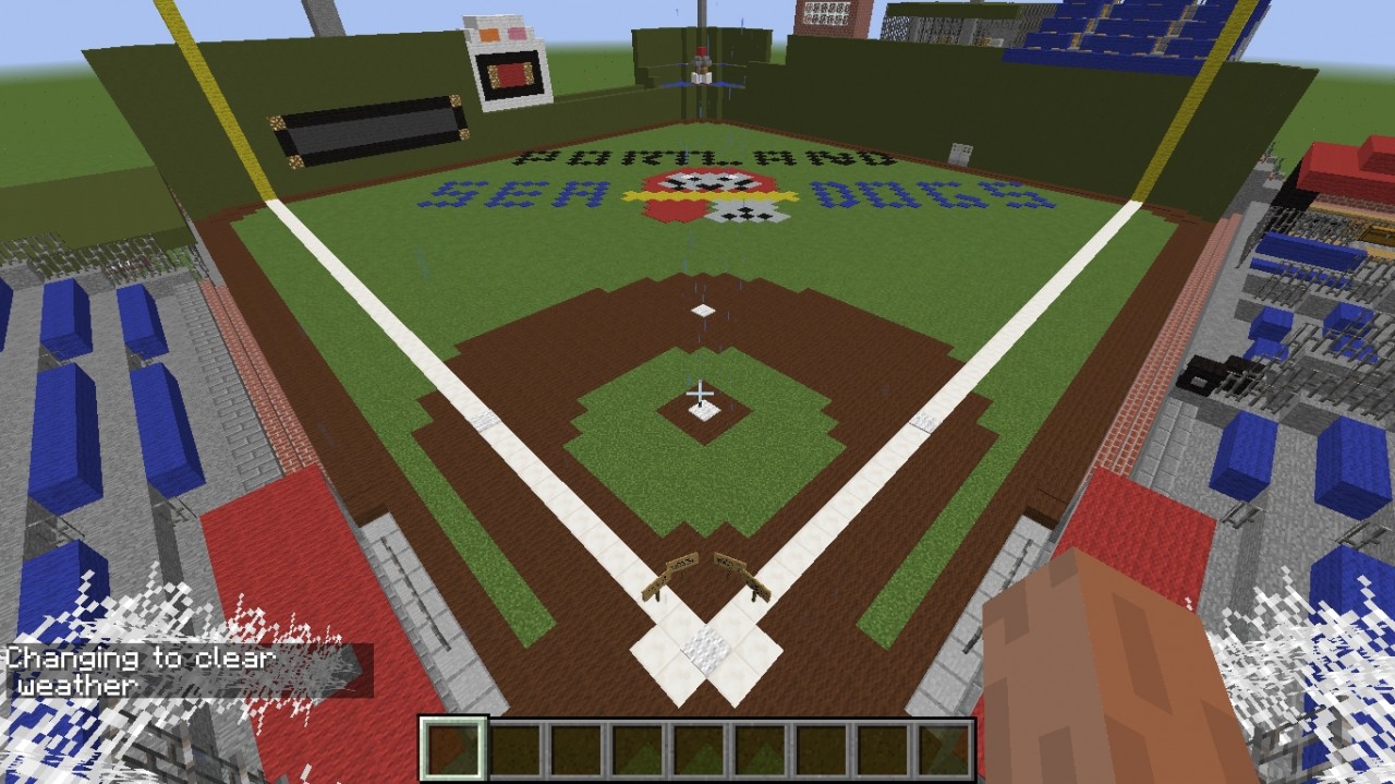 Minecraft Baseball Stadium (Sea Dogs) Minecraft Map