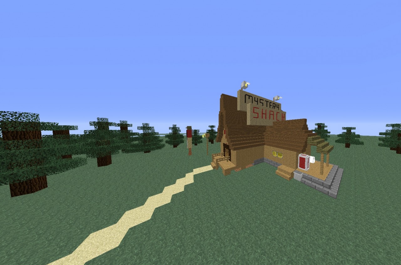 Minecraft Gravity Falls (town) Minecraft Map