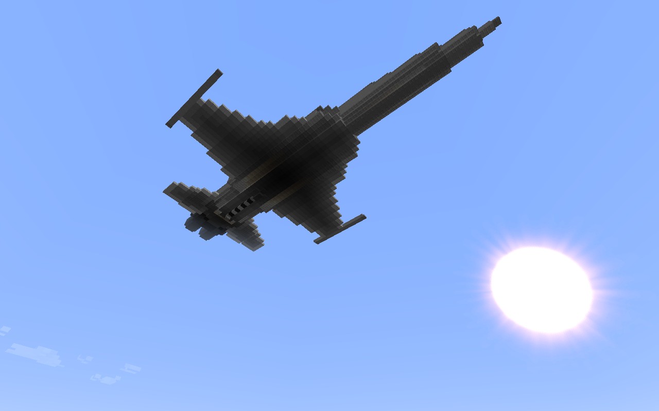 Northrop F-5E Freedom Fighter & F-20 Tigershark II [5:1] Minecraft Map