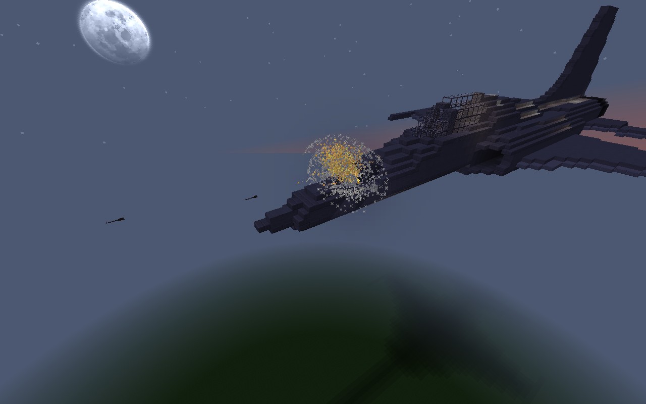 Northrop F-5E Freedom Fighter & F-20 Tigershark II [5:1] Minecraft Map