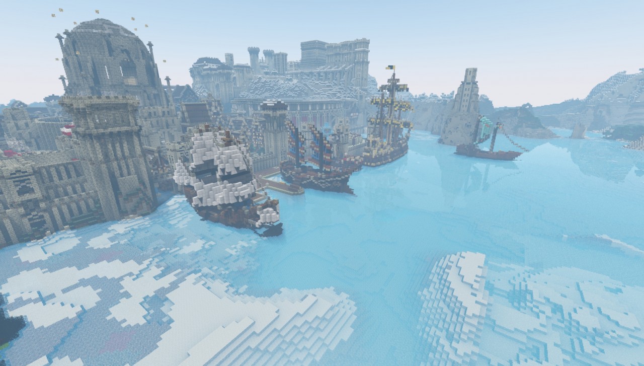 The city of Orhod Minecraft Map