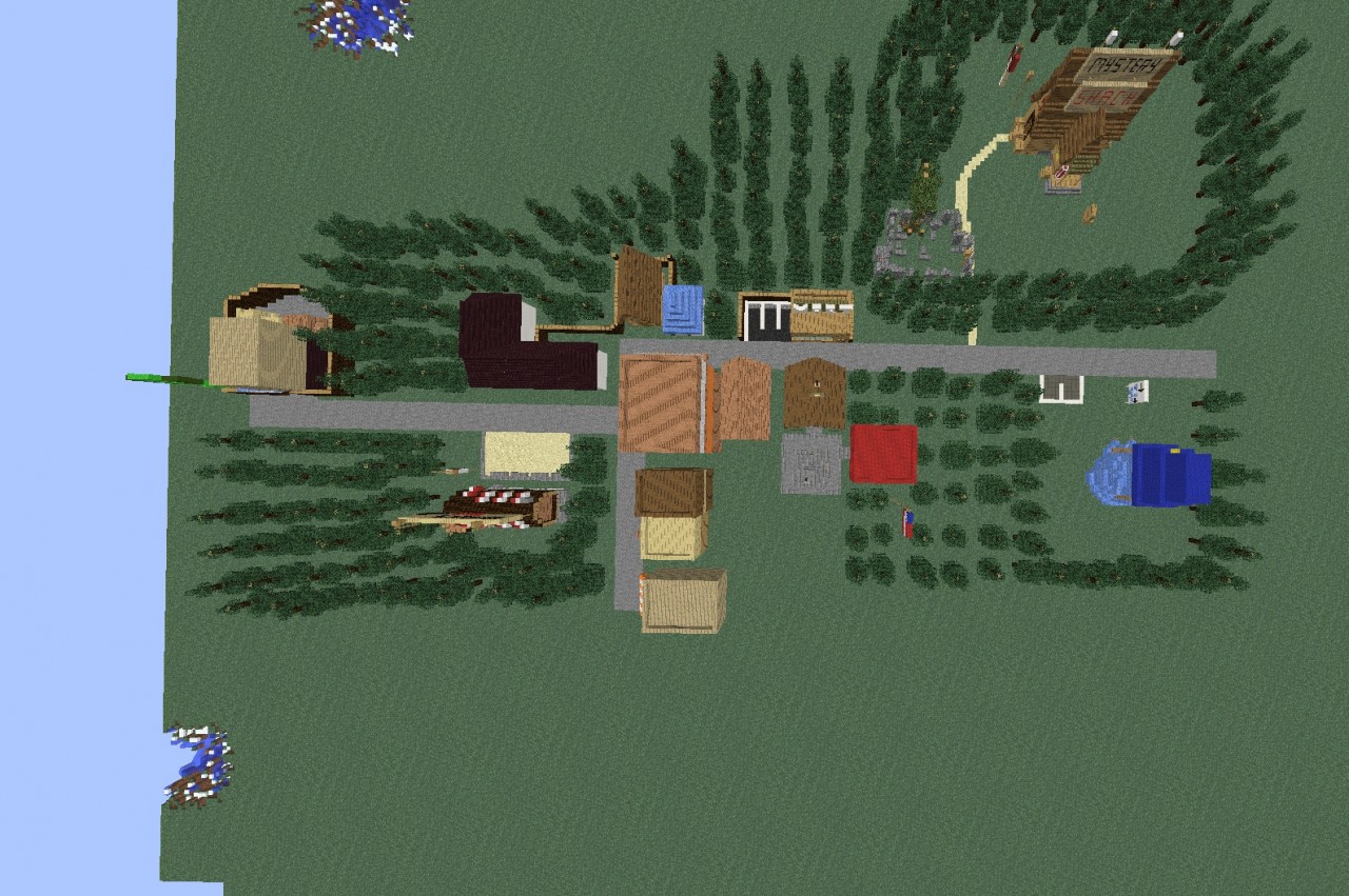Minecraft Gravity Falls (town) Minecraft Map
