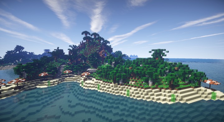 [Spawn / Hub] The Green Lagoon Minecraft Map