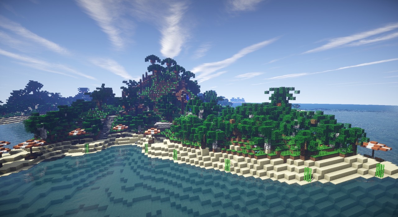 [Spawn / Hub] The Green Lagoon Minecraft Map