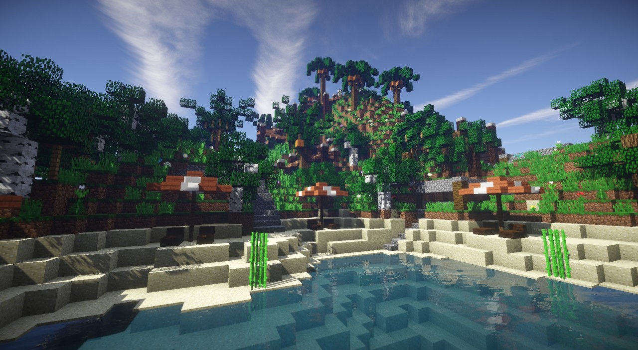 [Spawn / Hub] The Green Lagoon Minecraft Map