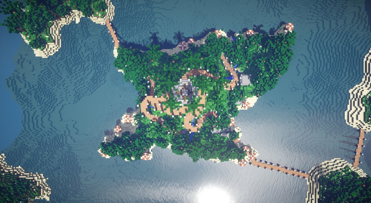 [Spawn / Hub] The Green Lagoon Minecraft Map