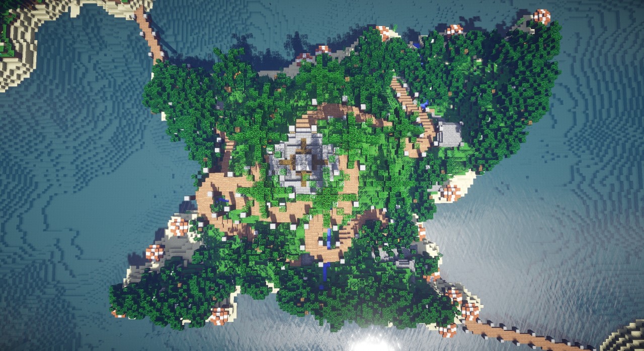 [Spawn / Hub] The Green Lagoon Minecraft Map